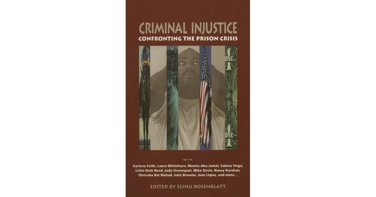 Criminal Injustice: Confronting the Prison Crisis by Elihu Rosenblatt