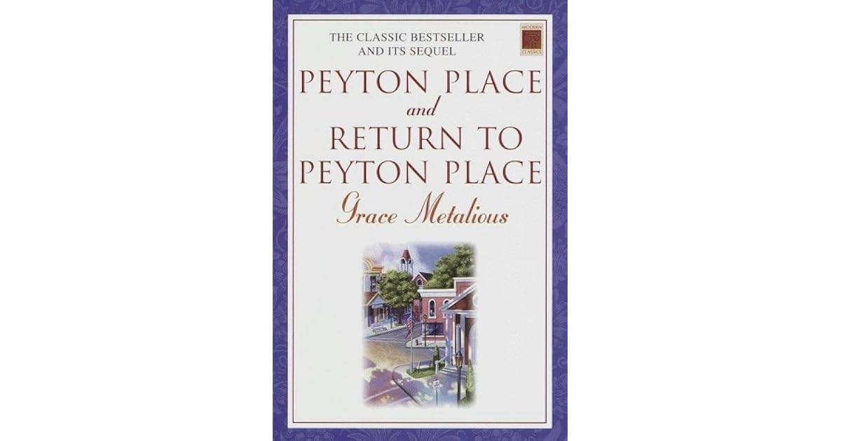 Peyton Place and Return to Peyton Place by Grace Metalious