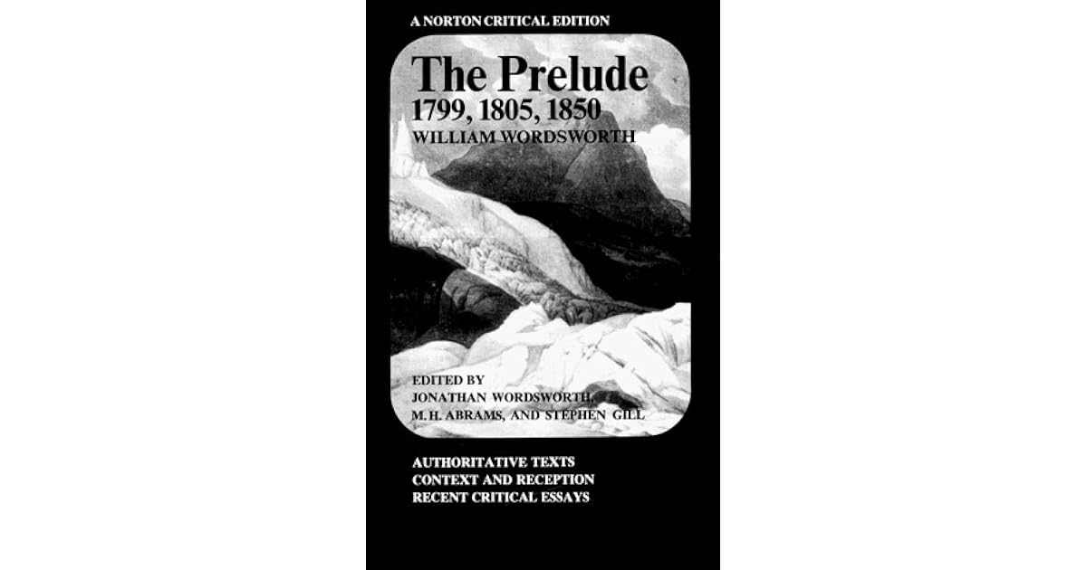 The Prelude by William Wordsworth