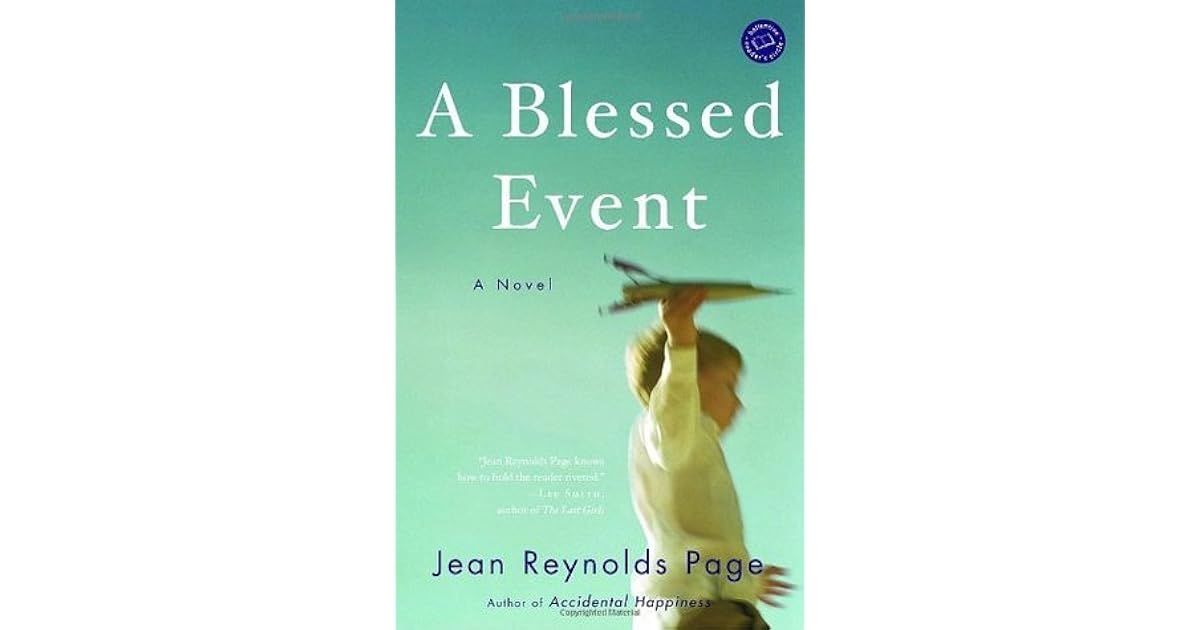 A Blessed Event by Jean Reynolds Page