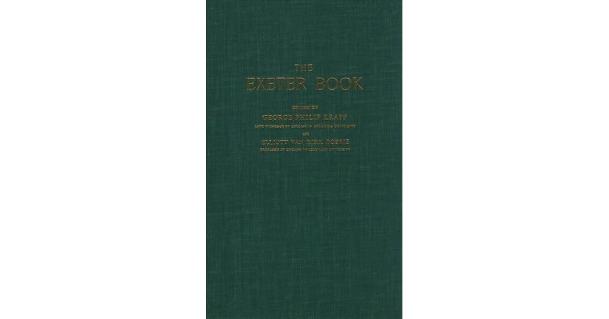The Exeter Book by Anonymous