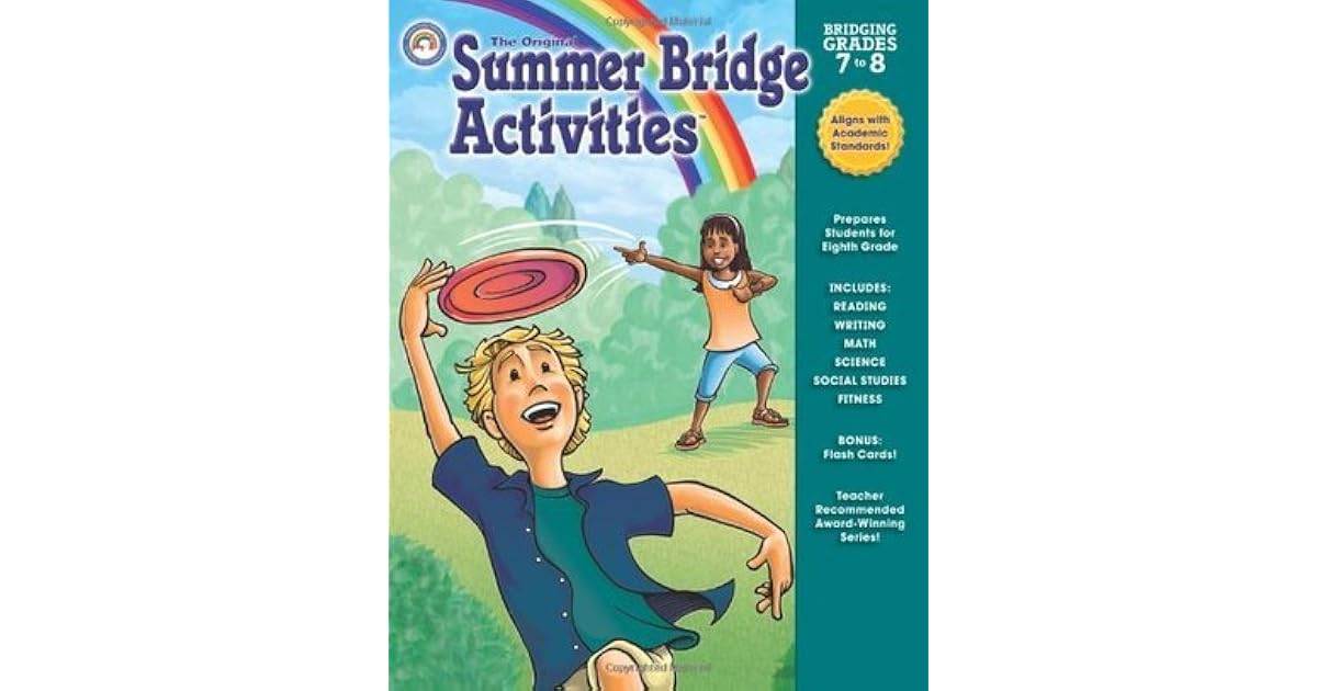 Summer Bridge Activities®: Bridging Grades Seventh to Eighth by Summer ...