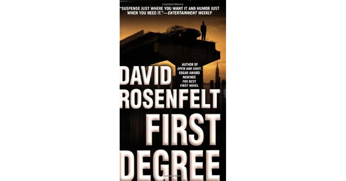 First Degree (Andy Carpenter, #2) by David Rosenfelt