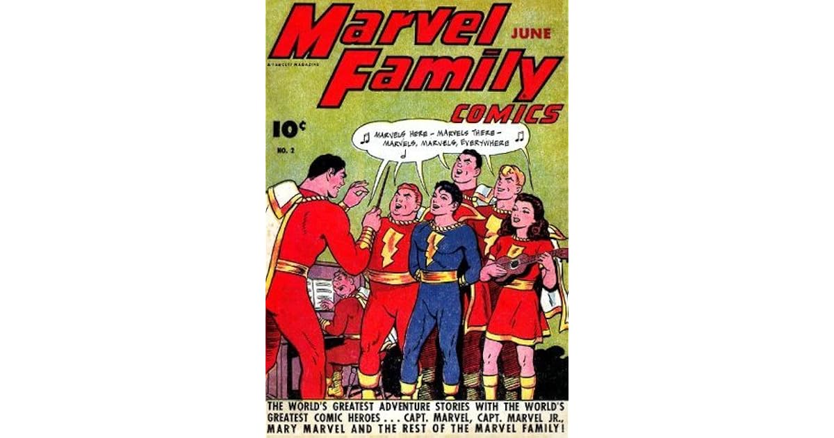 The Marvel Family #2 by Fawcett Comics