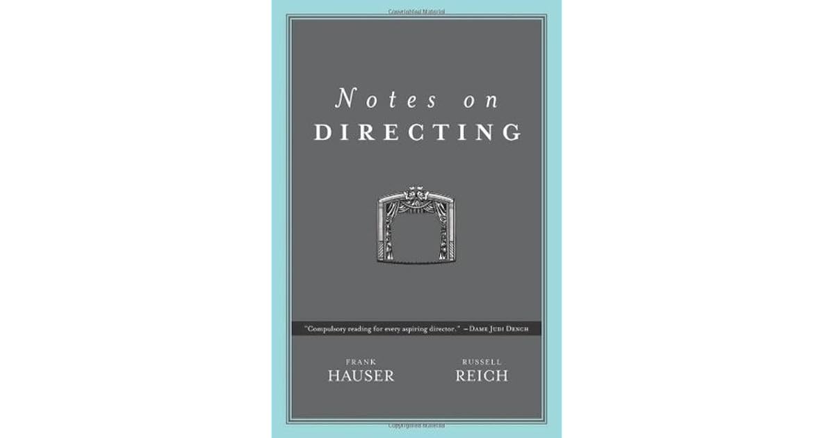 Notes on Directing by Frank Hauser