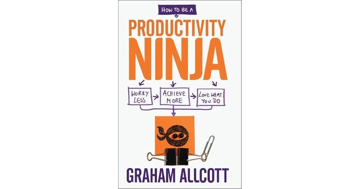 How to be a Productivity Ninja: Worry Less, Achieve More and Love What ...