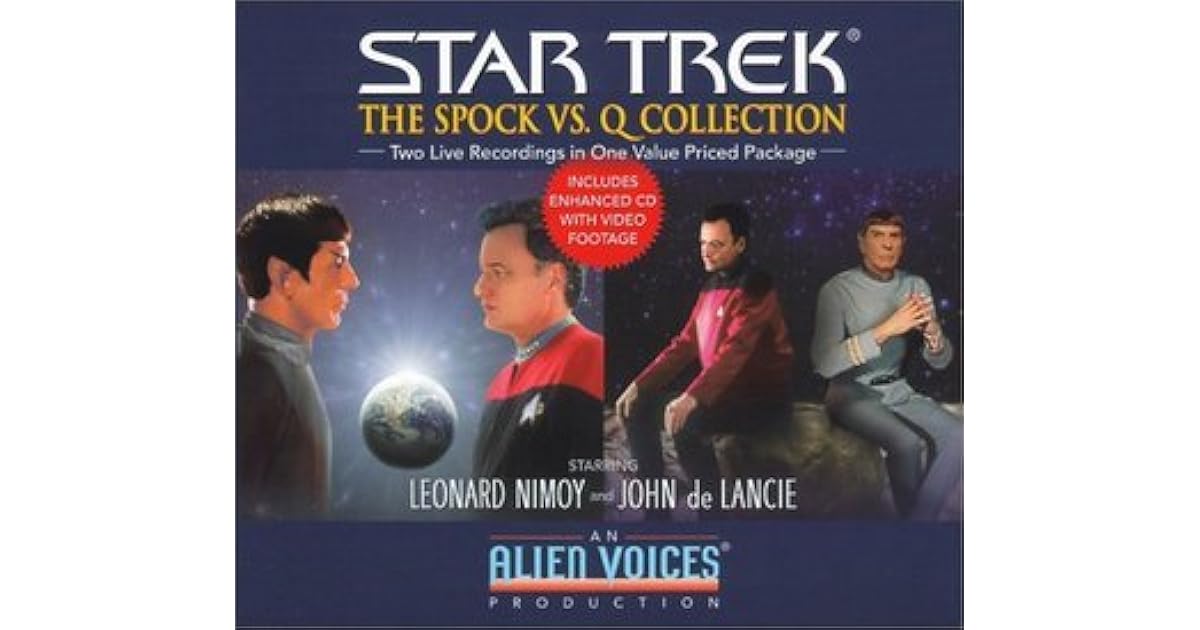 Spock vs. Q Collection by Cecilia Fannon