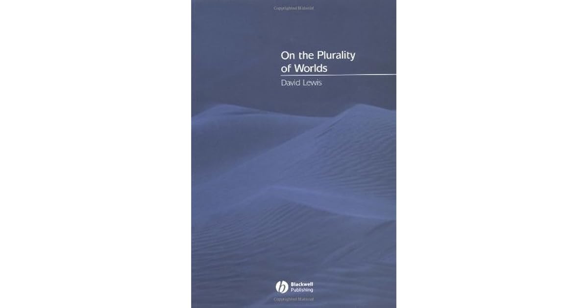 On the Plurality of Worlds by David Kellogg Lewis