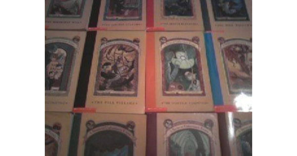A Series of Unfortunate Events Set books #1-9 by Lemony Snicket