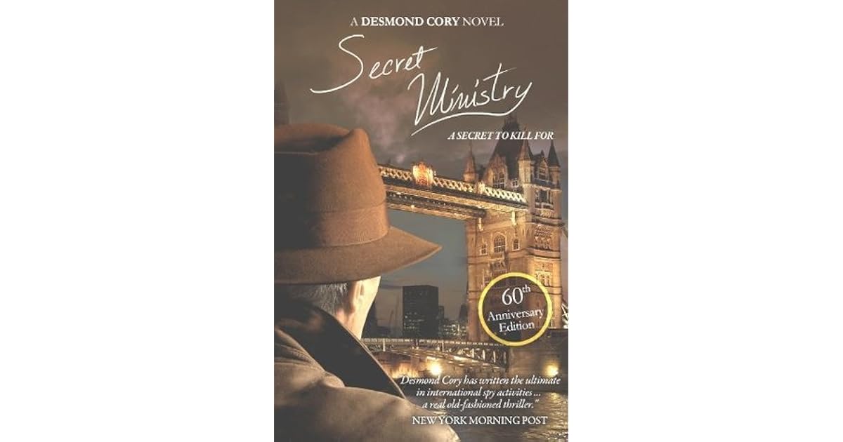 Secret Ministry: A Johnny Fedora Espionage Spy Thriller Assignment Book ...