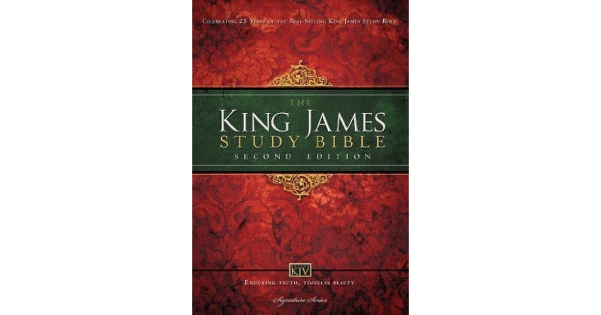 King James Study Bible by Anonymous