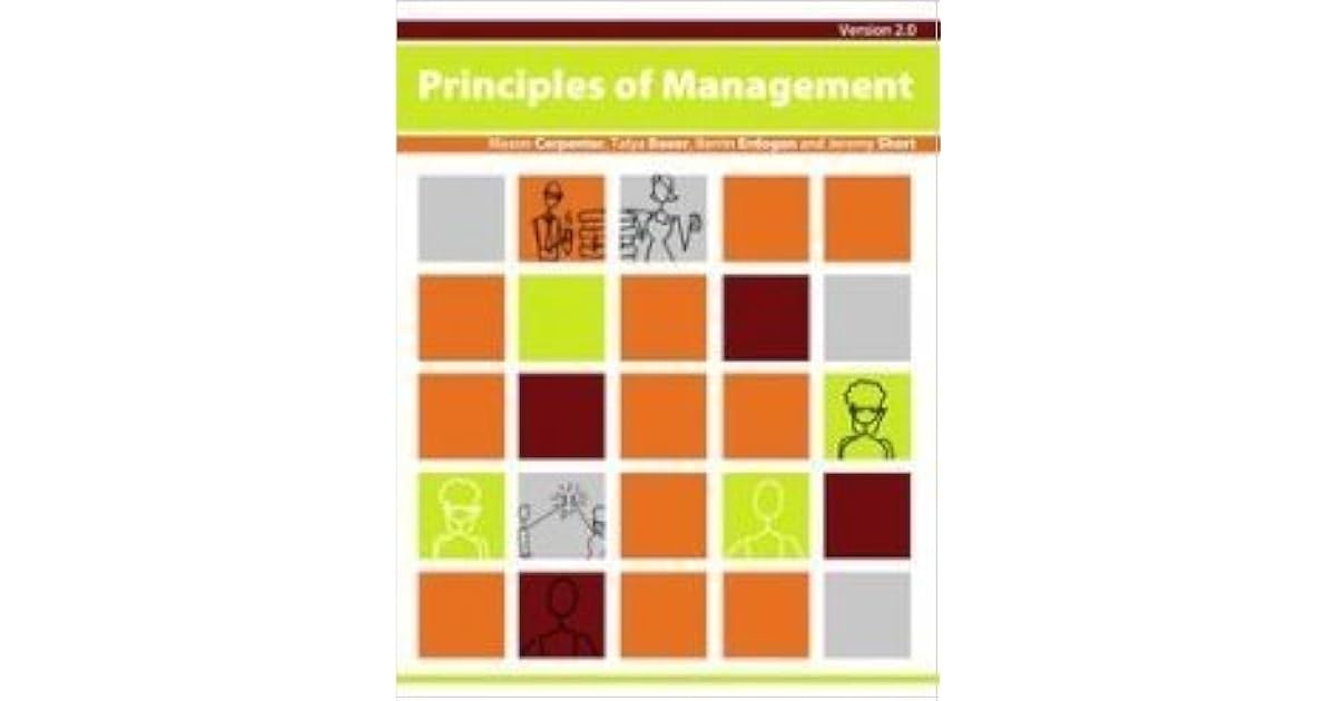 Principles of Management, v. 2.0 by Talya Bauer