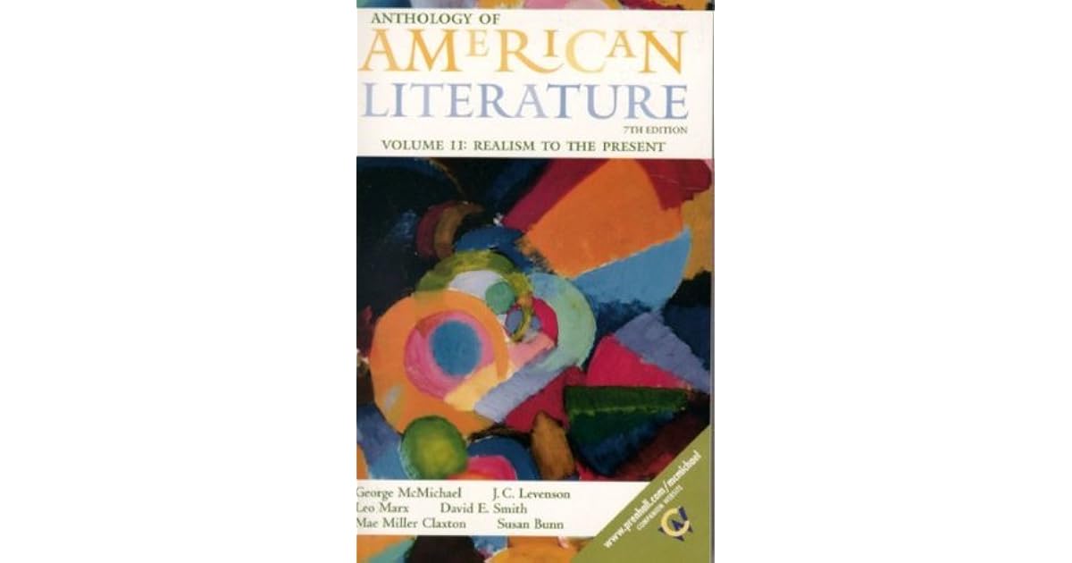 Anthology of American Literature, Volume II: Realism to the Present by ...