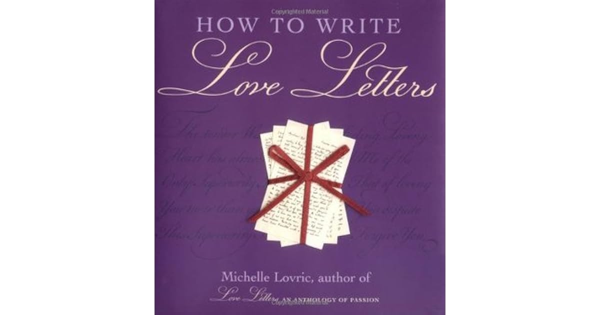 How to Write Love Letters by Michelle Lovric
