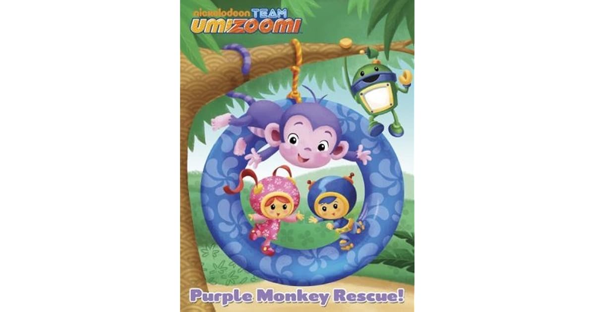 Purple Monkey Rescue by Clark Stubbs