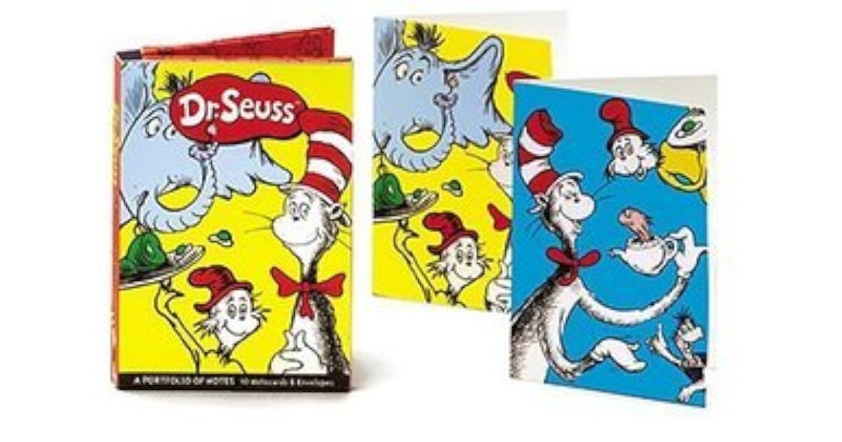 Dr. Seuss Characters Portfolio of Notes by Dr. Seuss