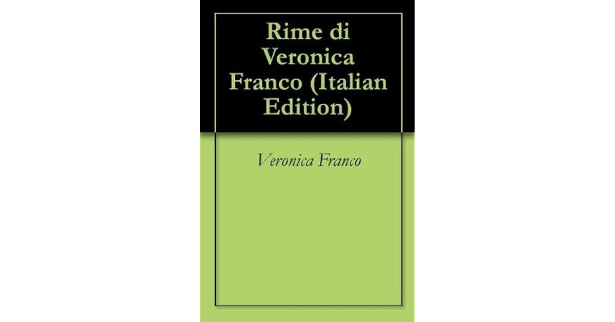 Rime di Veronica Franco by Veronica Franco