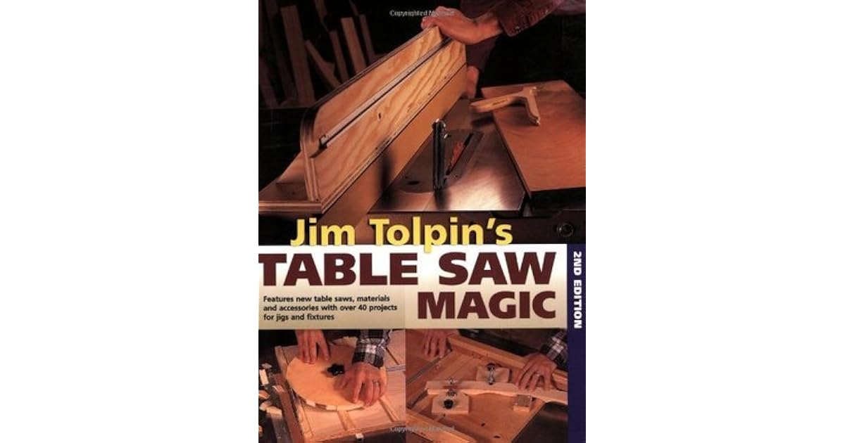 Jim Tolpin's Table Saw Magic by Jim Tolpin