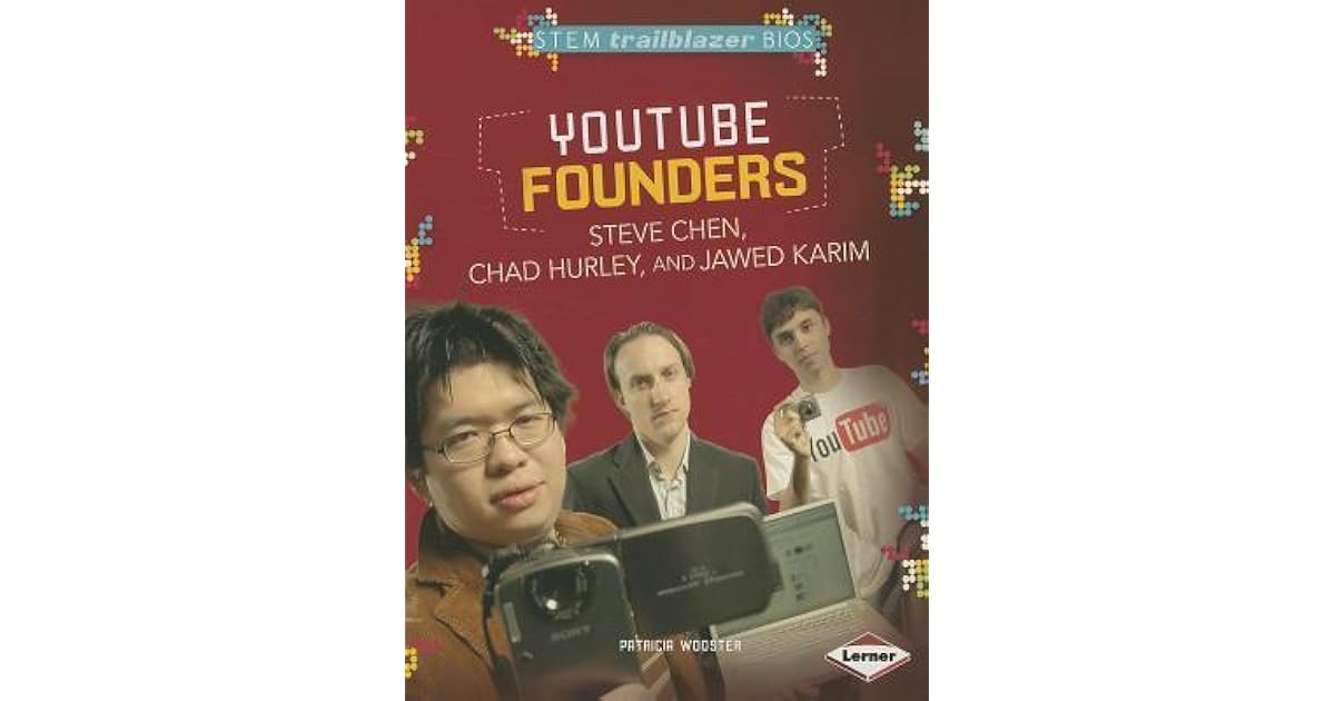YouTube Founders Steve Chen, Chad Hurley, and Jawed Karim by Patricia ...