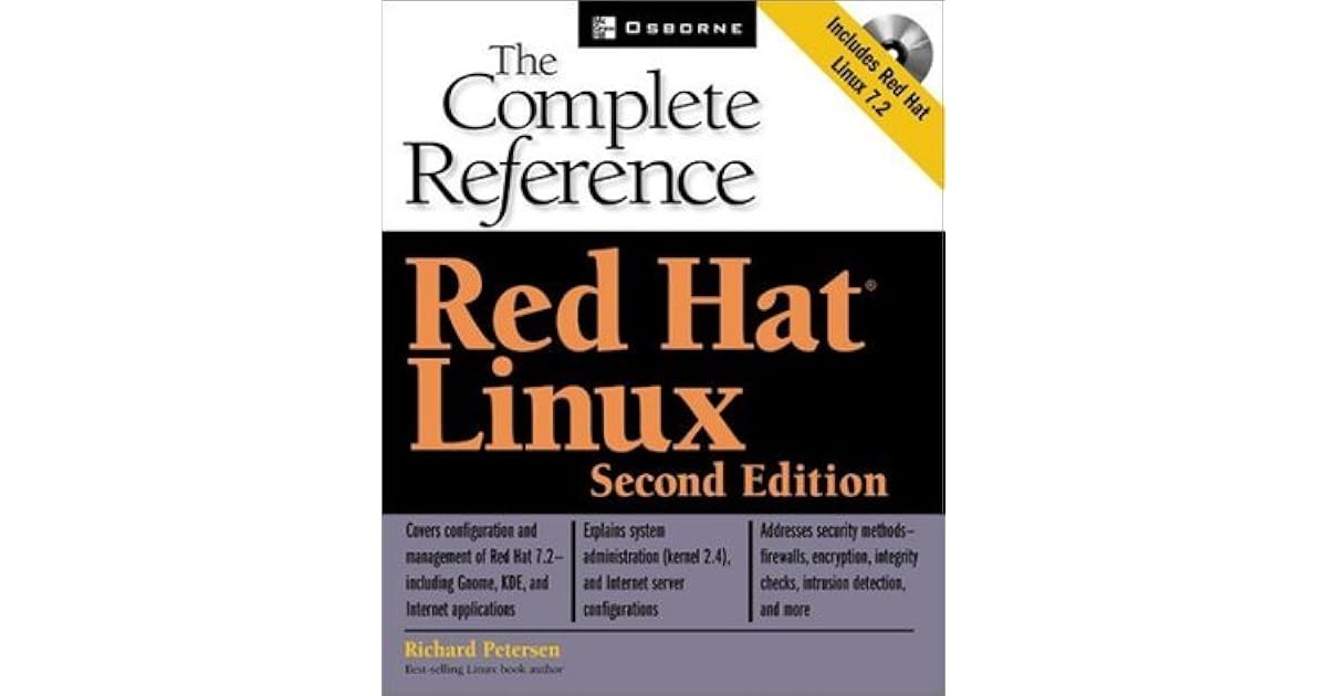 Red Hat Linux 7.2: The Complete Reference, Second Edition by Richard Petersen