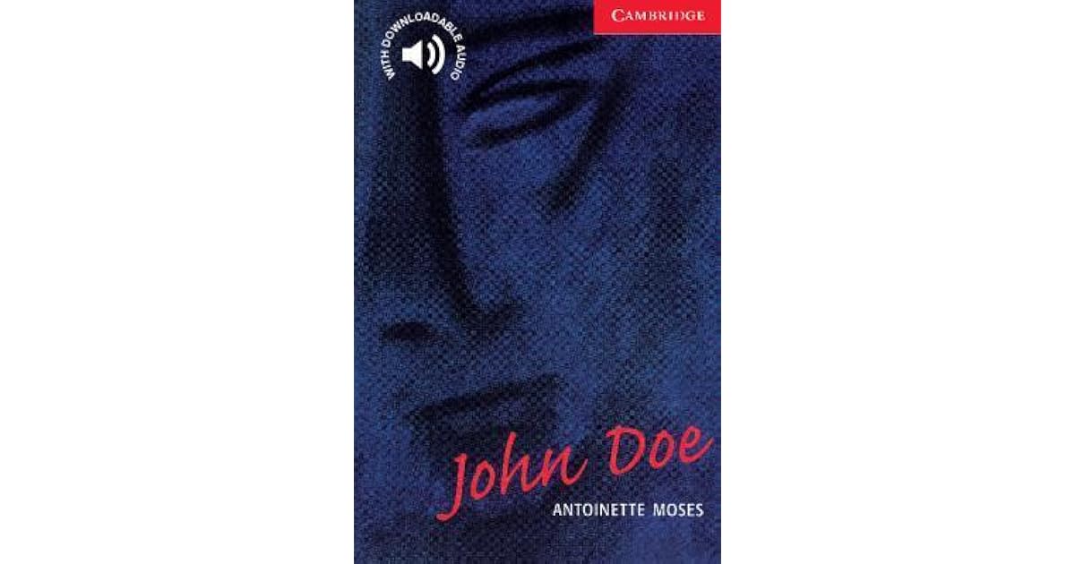 John Doe by Antoinette Moses