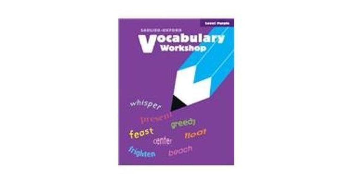 Vocabulary Workshop: Level Purple by Jerry L. Johns