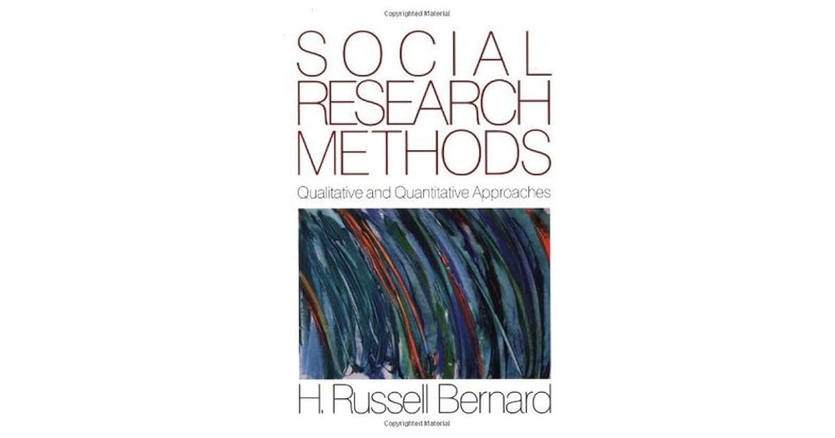 Social Research Methods: Qualitative and Quantitative Approaches by H ...