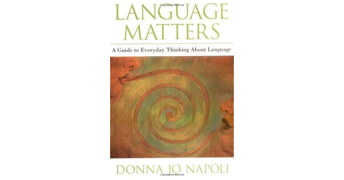 Language Matters: A Guide to Everyday Questions about Language by Donna ...