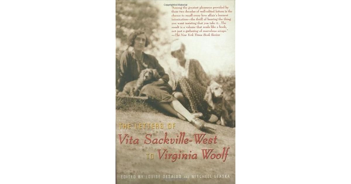 The Letters of Vita Sackville-West to Virginia Woolf by Louise DeSalvo