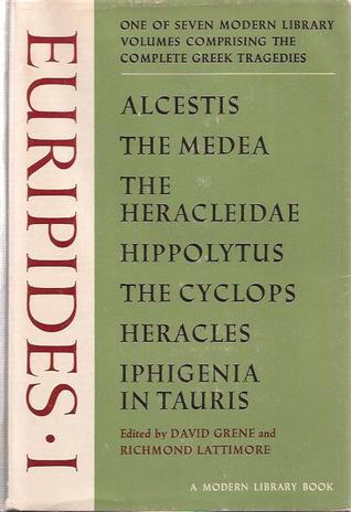 Euripides 1 (Complete Greek Tragedies, Vol 5) by Euripides