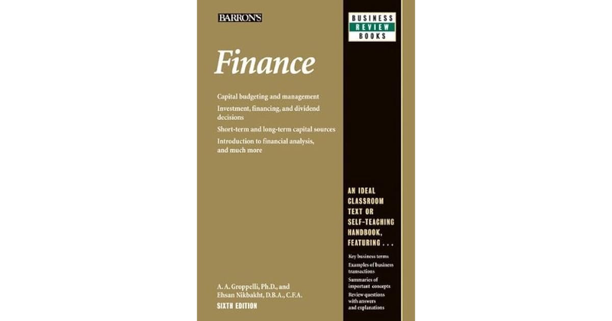 Finance by Ehsan Nikbakht