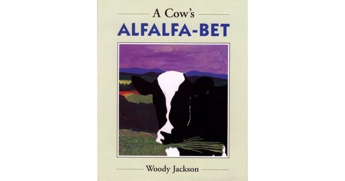 A Cow's Alfalfa-Bet by Woody Jackson