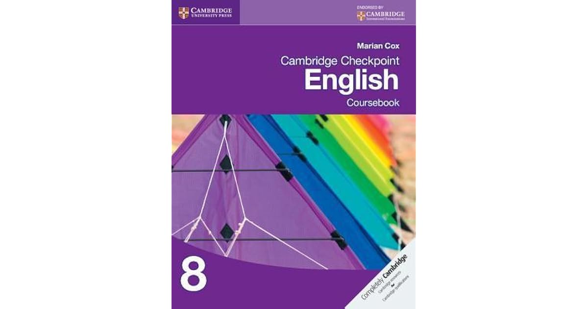 Cambridge Checkpoint English Coursebook 8 by Marian Cox