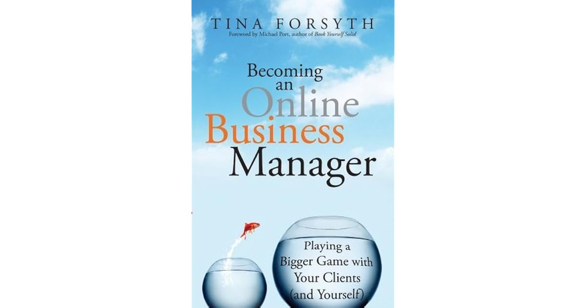 Becoming an Online Business Manager by Tina Forsyth