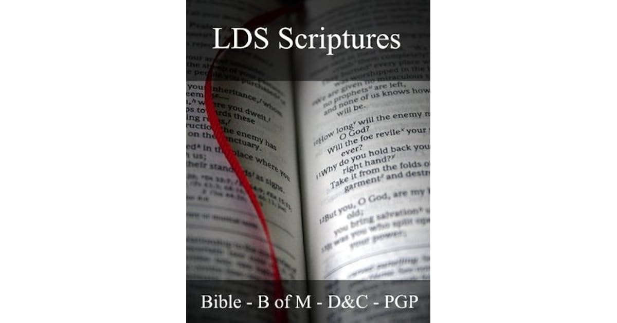 LDS Scriptures, Standard Works, [Footnotes] [Illustrated] [Annotated ...