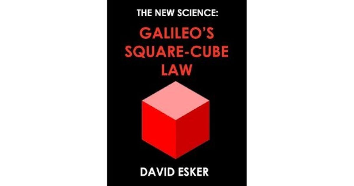 Galileo's Square-Cube Law by David Esker