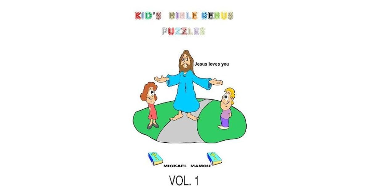 Kid's Bible Rebus Puzzle by Mickael Mamou