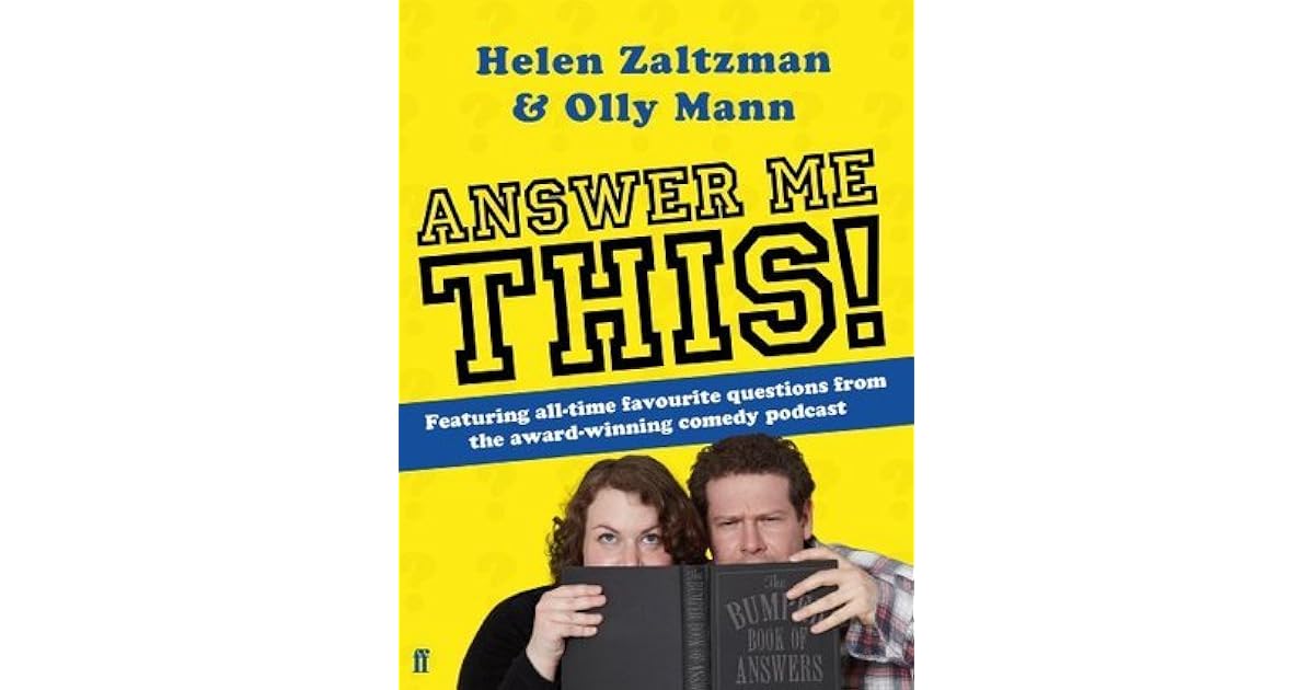 Answer Me This by Helen Zaltzman