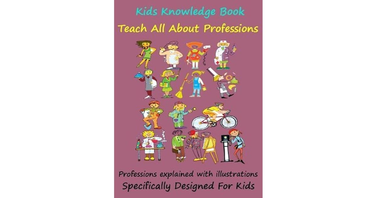 Kids Knowledge Book Professions : Teach Kids About Different ...