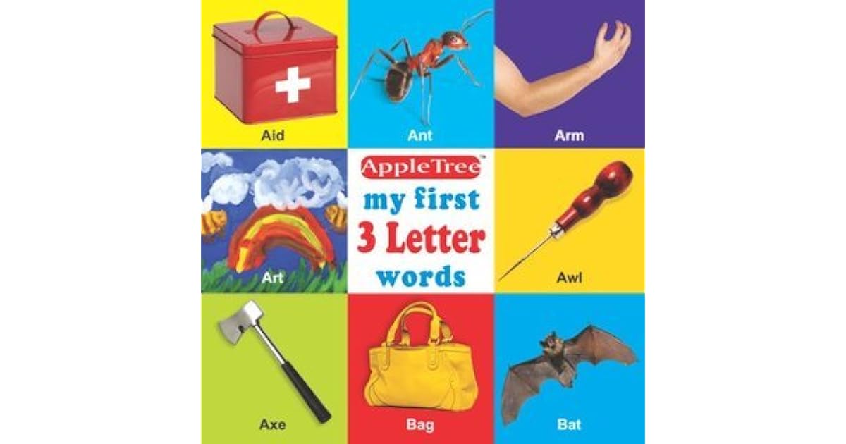 My First 3 Letter Words (Classic Picture Books Book 7) by Hooelz