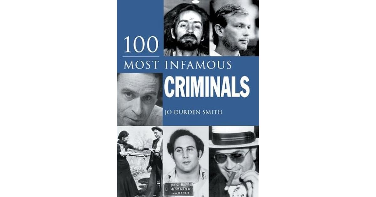 100 Most Infamous Criminals by Jo Durden-Smith