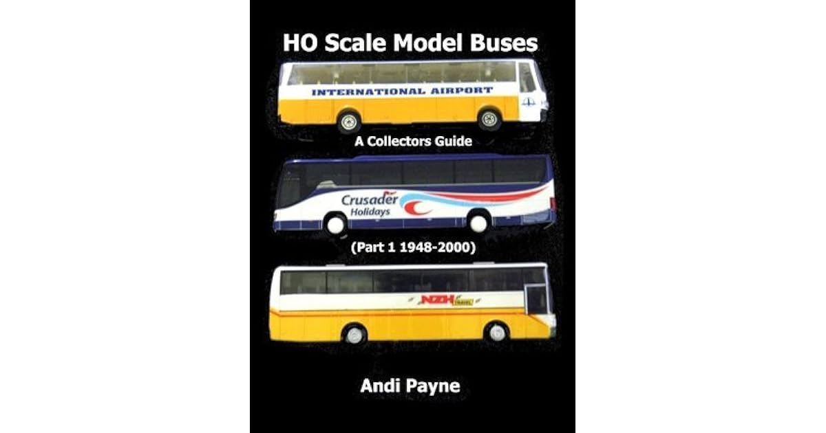 HO Scale Model Buses by Andi Payne