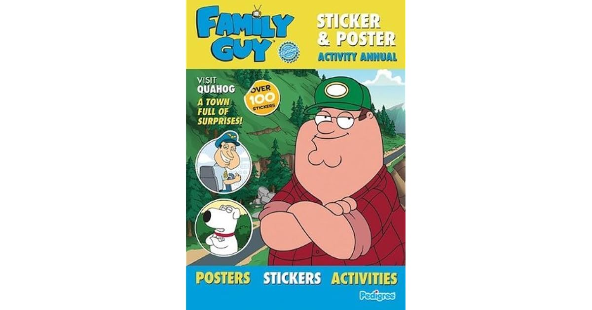 Family Guy Sticker & Poster Activity Annual by Pedigree Books