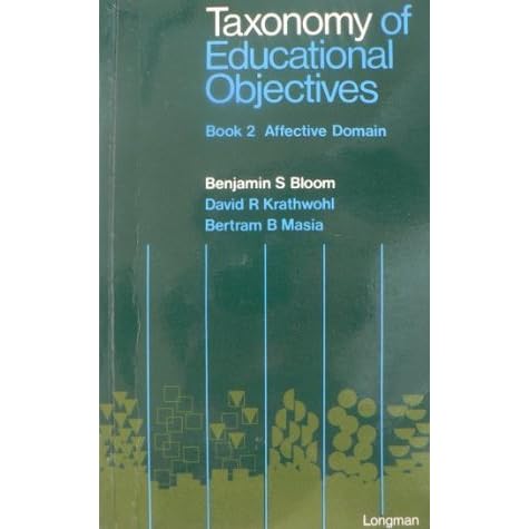 Affective Domain: The Classification of Educational Goals (Taxonomy of ...