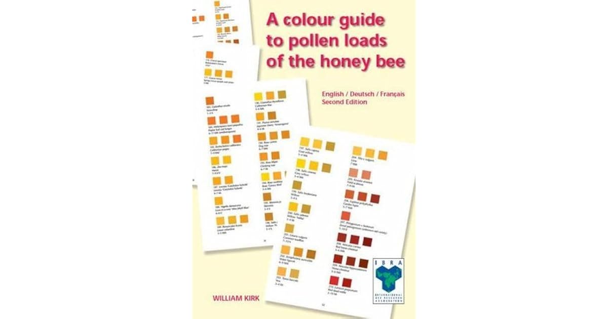 A Colour Guide To Pollen Loads Of The Honey Bee by William D.J. Kirk