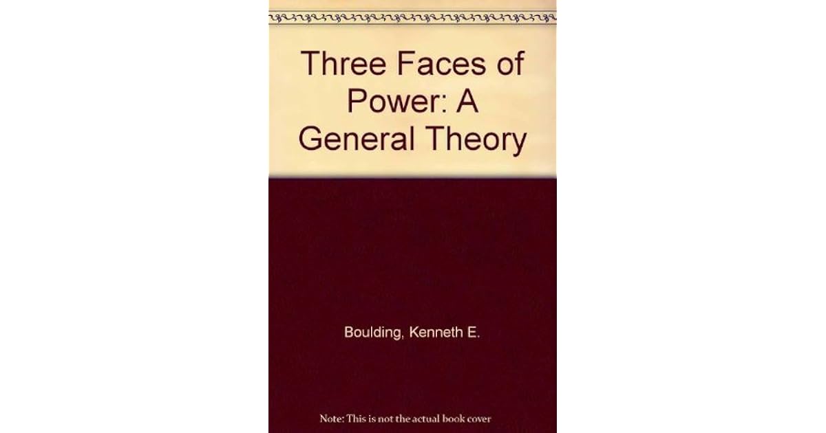 Three Faces of Power by Kenneth E. Boulding