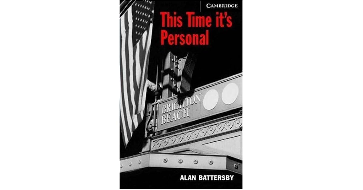 This Time It's Personal Level 6 by Alan Battersby