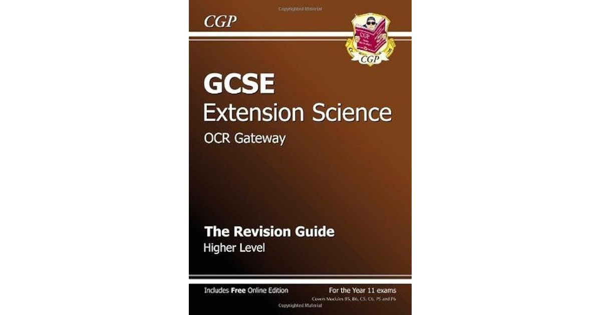 GCSE Extension Science OCR Gateway Revision Guide by CGP Books
