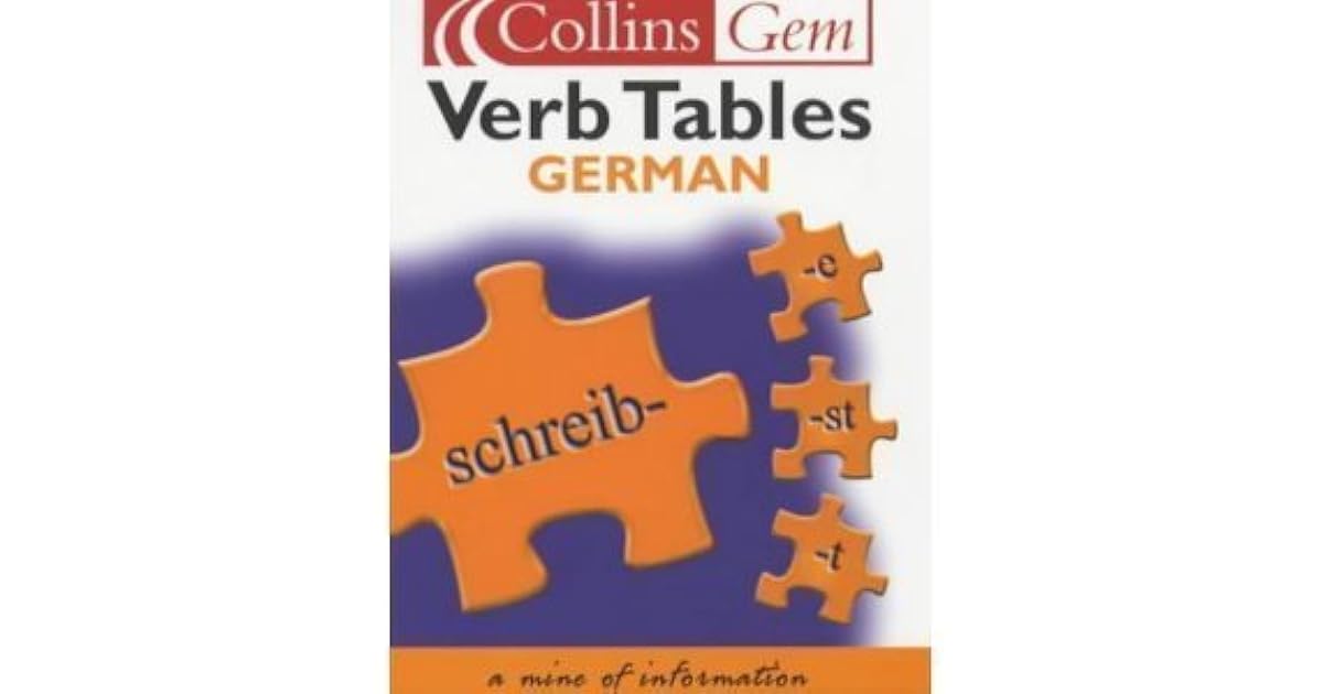 German Verb Tables by Ilse MacLean