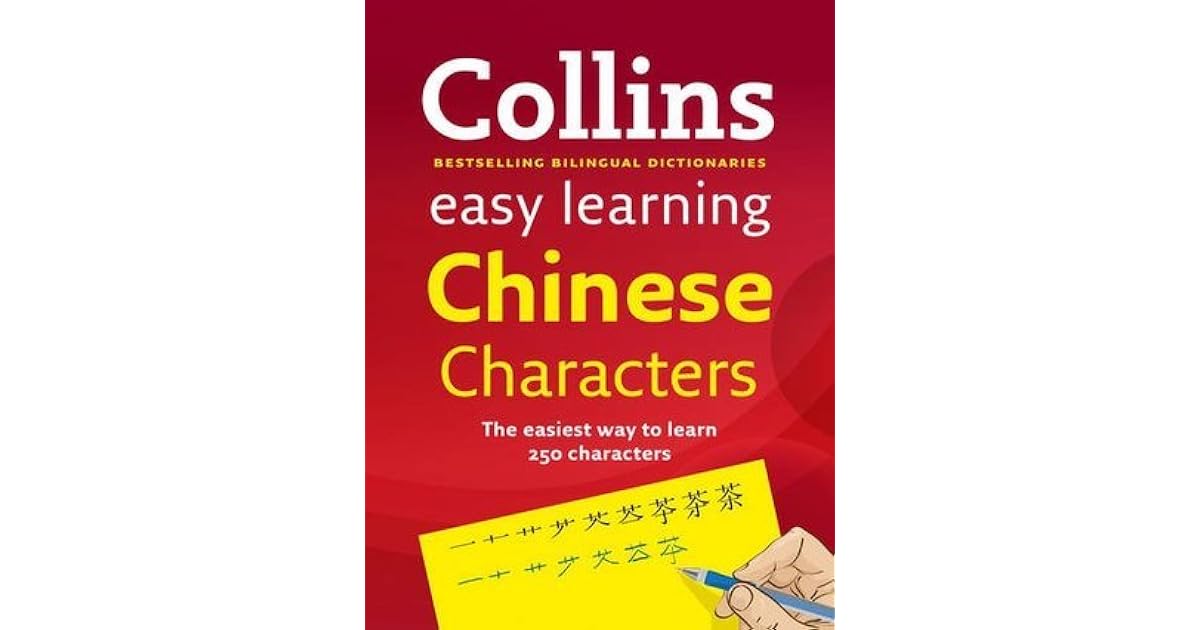 Collins Easy Learning Chinese Characters By Collins